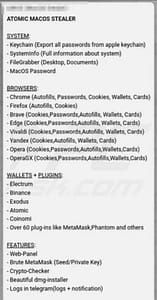 Mac users at risk: Atomic MacOS Stealer (AMOS)